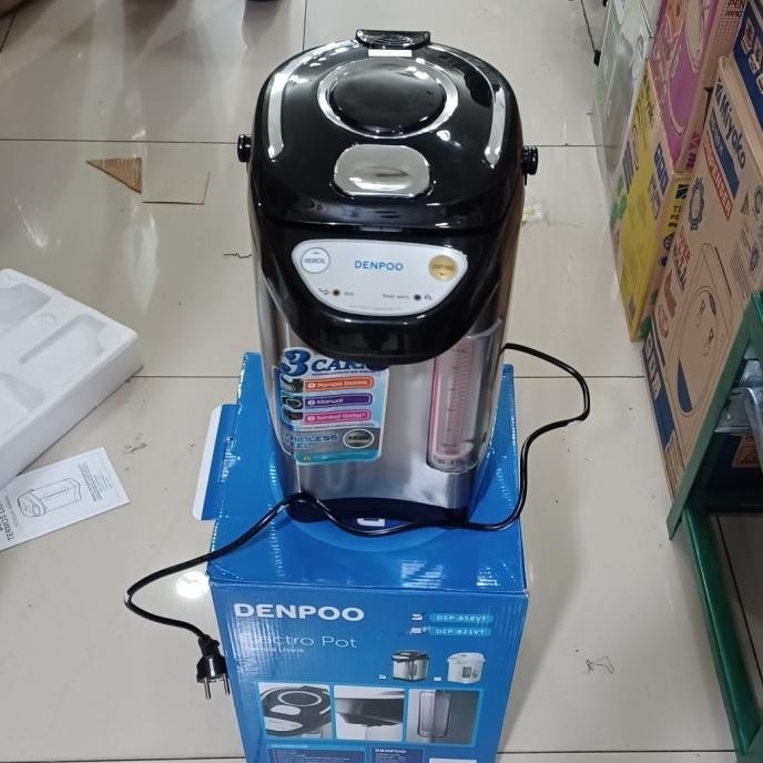 Jual [Ready] Termos Listrik 5 Liter Merk Denpoo | Shopee Indonesia