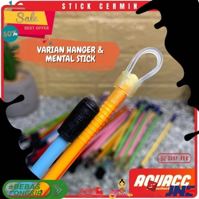Jual STICK KACA CERMIN MENTAL STICK BAMBU IKAN CUPANG CHANNA LATIHAN ...