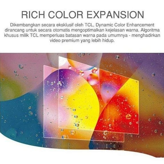 Jual [Best Quality] Led Tv Tcl 43 Inch 43A10 Smart Android Uhd 4K Tv ...