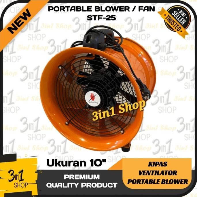 Jual Portable Ventilator 10" / Blower / Drum Fan / Stf-25 10 Inch Westco | Shopee Indonesia