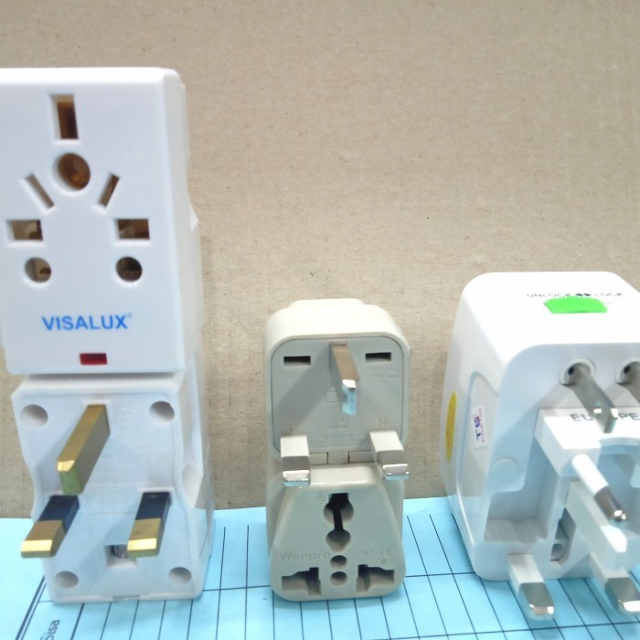 Jual OVER STEKER 3KAKI KAKI3 VISALUX WONPRO AMASCO TRAVEL ADAPTOR KAKI ...