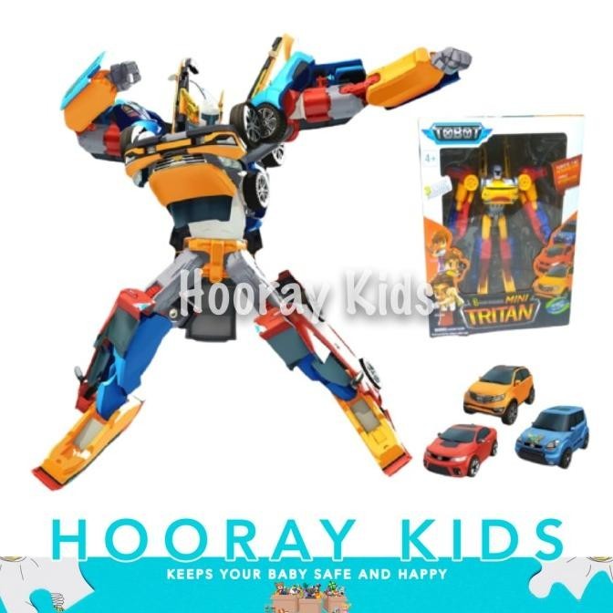 Jual Mainan Robot Transformers Tobot Tritan Titan Giga 7 X Y R W Set ...