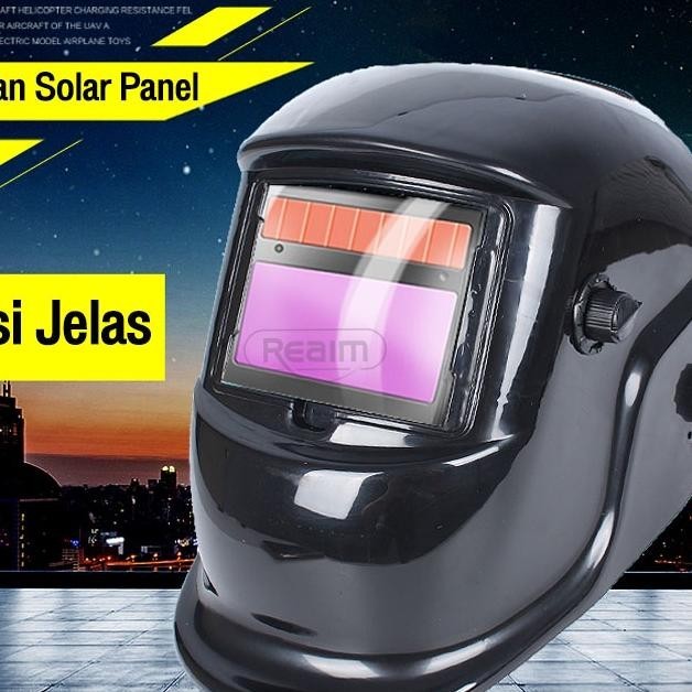 Jual Reaim Helm Las Otomatis Auto Darkening Welding Helmet Kedok Las ...
