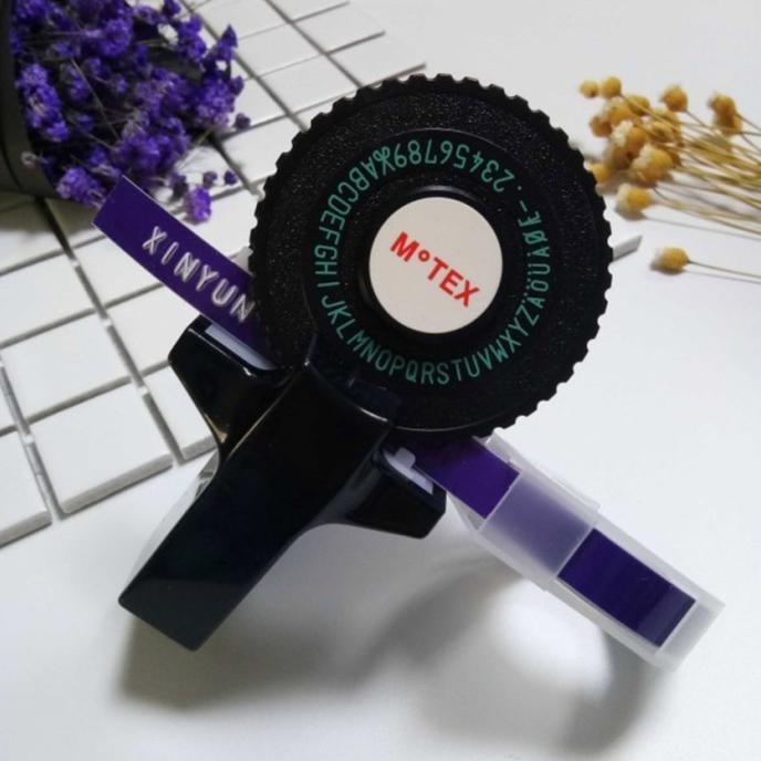 Jual MOTEX Dymo embossing label maker printer label DIY Manual | Shopee ...