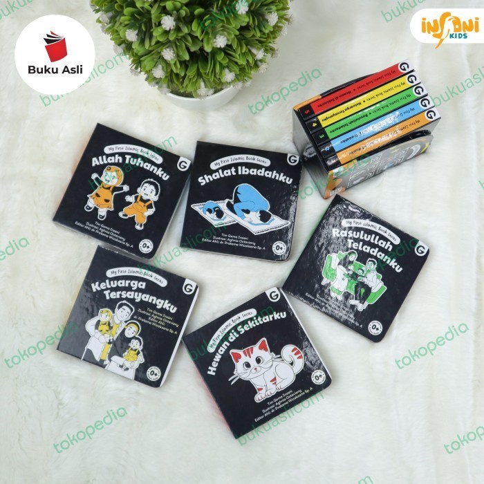 Jual Buku Anak My First Islamic Book Series Buku Bayi (1 Set 5 Buku ...