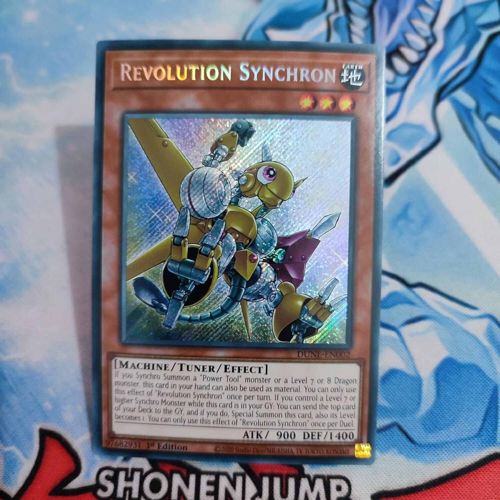 Jual yugioh revolution synchron DUNE secret rare original | Shopee ...