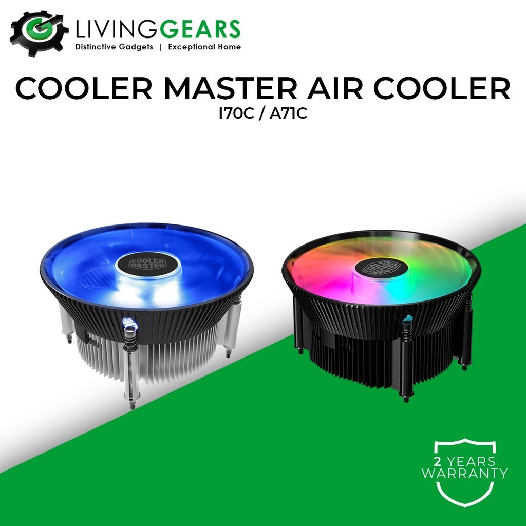 Jual Cooler Master CPU Air Cooler I70C / A71C | Shopee Indonesia