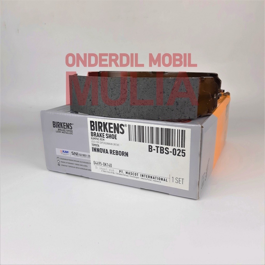 Jual BRAKE SHOE - KAMPAS REM TROMOL BLK INNOVA REBORN / HILUX SC ...