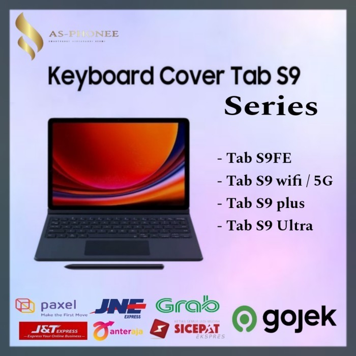 Jual Book Cover Keyboard Original Tab S9FE tab S9 Tab S9 plus Tab S9 ...
