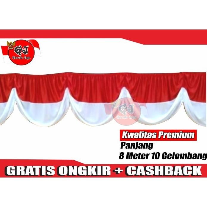 Jual BENDERA BACKGROUN POLOS /BENDERA MERAH PUTIH /UMBUL UMBUL GELOMBANG ORIGINAL PRODUK ...