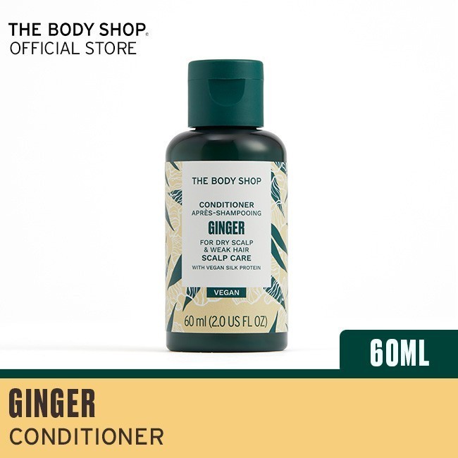Jual The Body Shop Ginger Scalp Care Conditioner 60ml | Shopee Indonesia