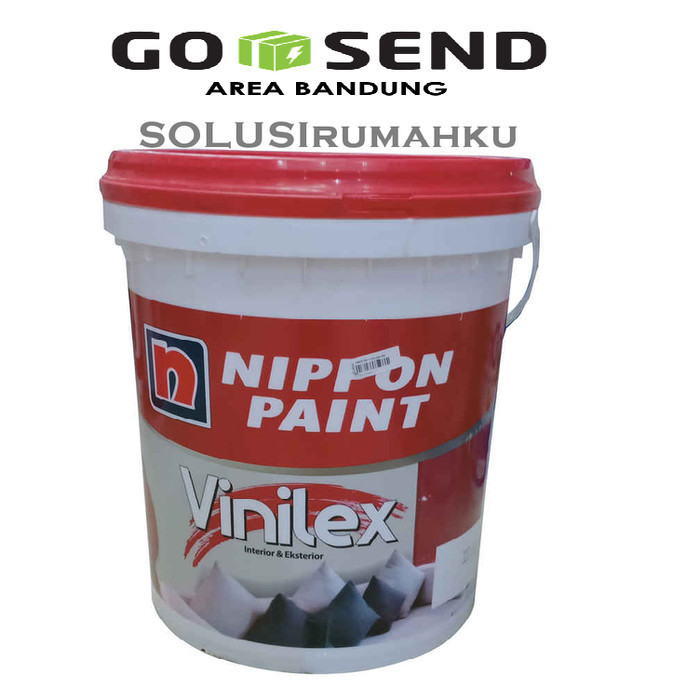Jual Cat Tembok Vinilex Putih Pail 25 Kg Nippon Paint Ember Besar White ...