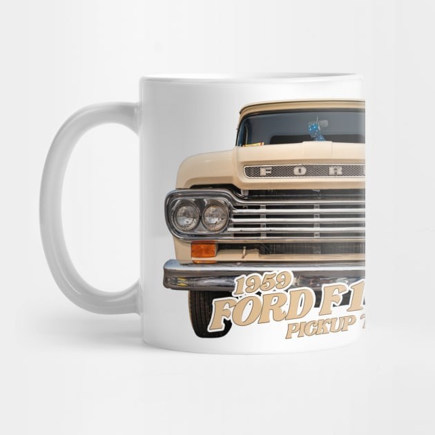 Jual Mug Kopi Truk Pickup Ford F100 1959 1959 Ford F100 Pickup Truck ...