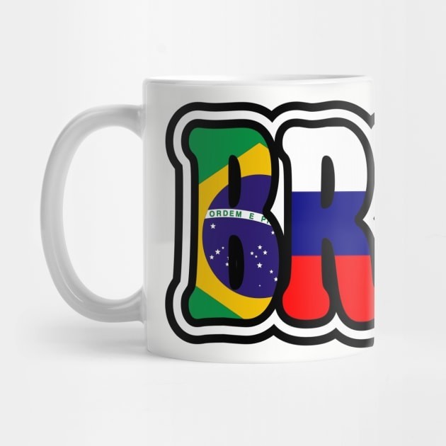 Jual Mug Kopi Bendera Negara Brics Brics Country Flags Coffee Mug ...