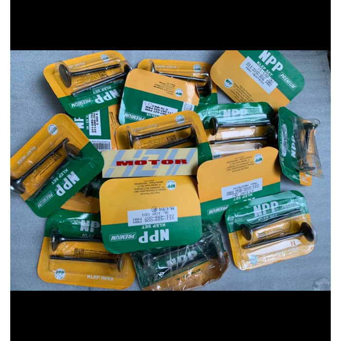 Jual Klep Set Payung Klep Valve In Dan Ex Merk Npp Premium Motor C 700 ...