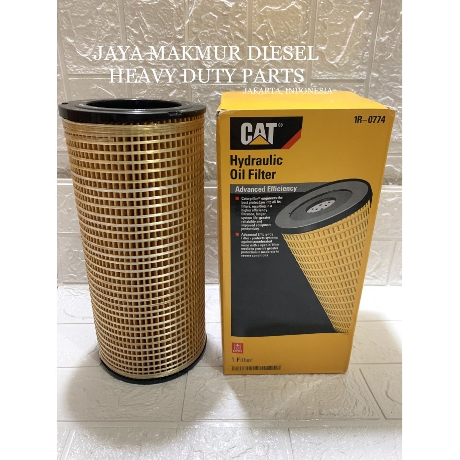 Jual Hydraulic Oil Filter 1R-0774 1R0774 1R 0774 Cat Filter Oli | Shopee Indonesia
