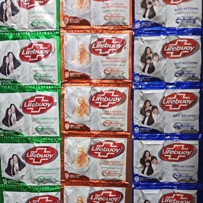 Jual Shampoo Lifebuoy 1 Renceng Isi 12 Sachet /A506 | Shopee Indonesia