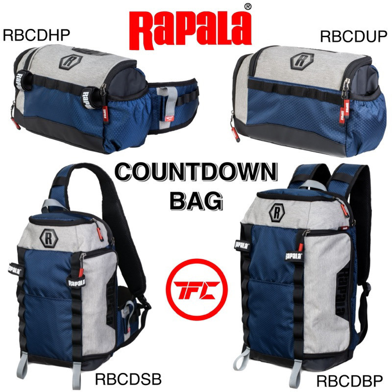 Jual Rapala Countdown Bag Backpack Bag Sling Bag Hip Pack Paket Paket ...