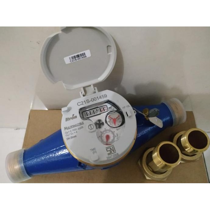 Jual Water Meter Brass SNI ITRON Multimag TMII CYBLE 1 inchi (DN 25mm ...