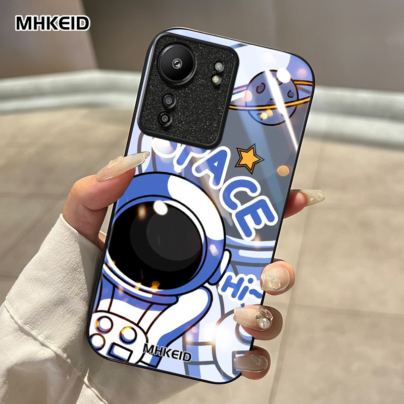 Jual MHKEID Casing Hp Untuk Xiaomi Redmi 13C 12C 12 10C A1 A2 POCO C65 ...