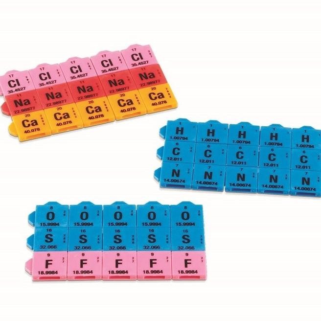 Jual Hand2Mind Connecting Color Tiles Periodic Table Tabel Periodik ...