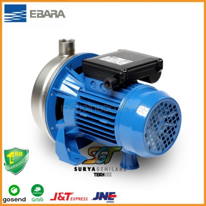 Jual Paling Baik Pompa Sentrifugal Ebara Cdxm 70/07 220V Pompa Pendorong Booster Pump Termurah ...