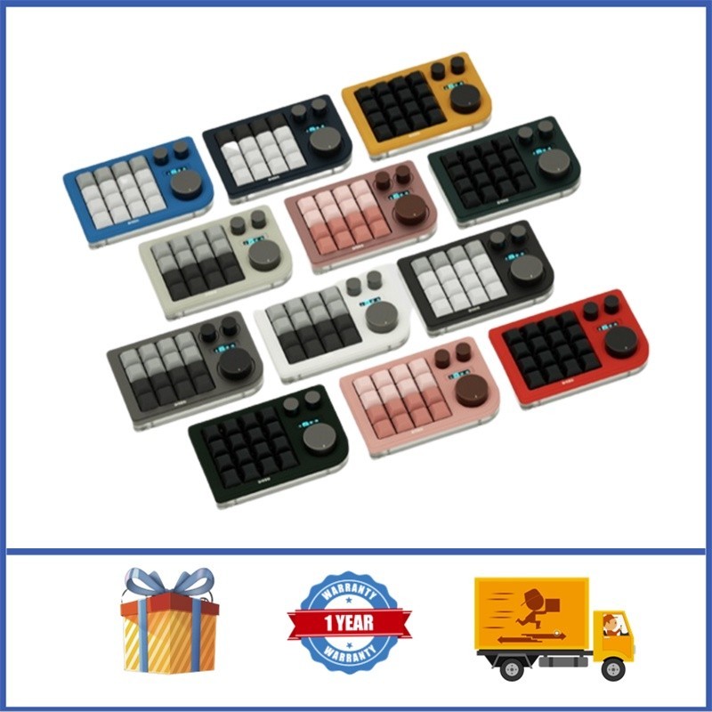 Jual DOIO Mini Keyboard 16 Tombol Knob Controller Disesuaikan QMK VIA ...