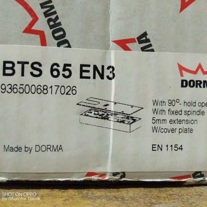 Jual Floorhinge Dorma Bts 65 Engsel Kumplit Setang Top Pivot Bottom ...