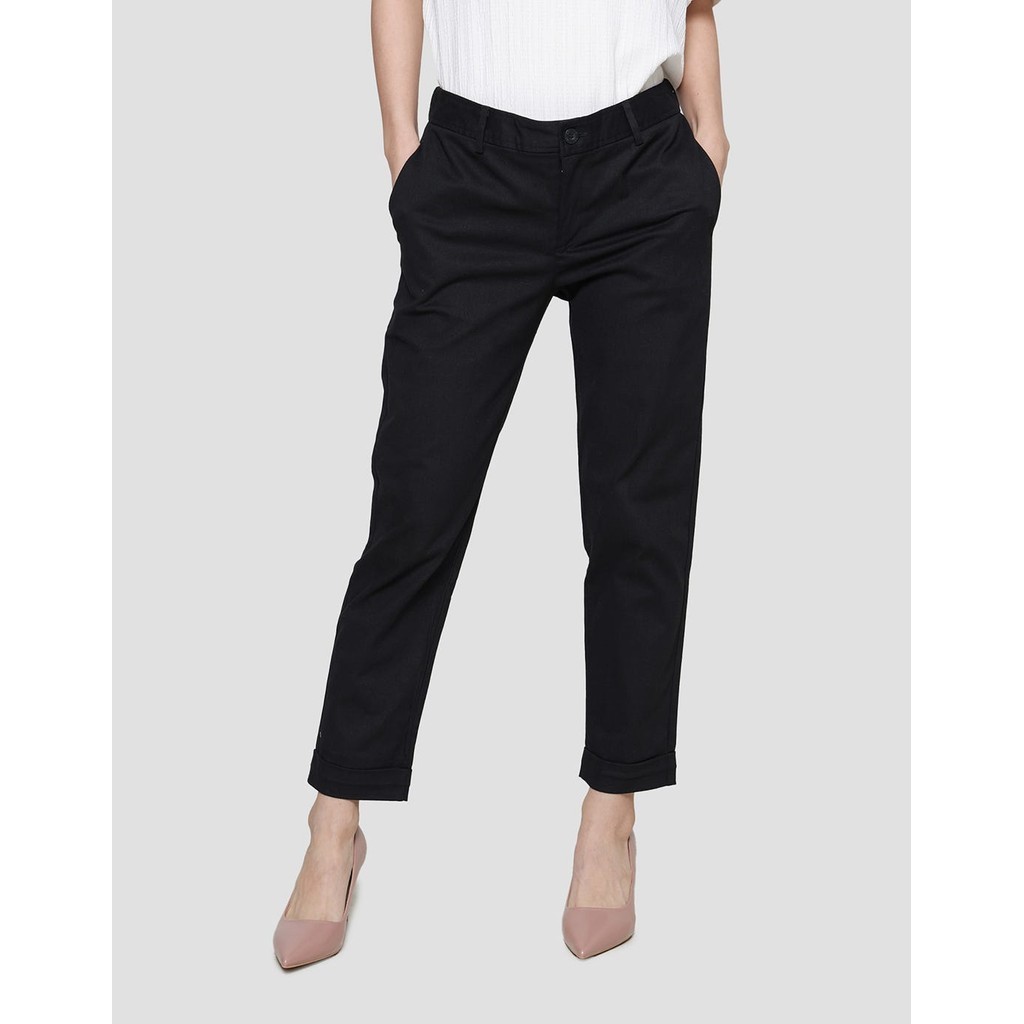 Jual Connexion Slim Fit Turn Up Cuff Bottom Hem Celana Wanita 121075720 ...