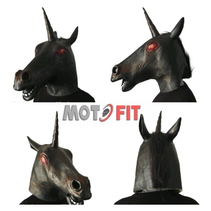 Jual Topeng Kuda Bahan Latex Horse Mask Party Acara Ultah Pesta Show ...