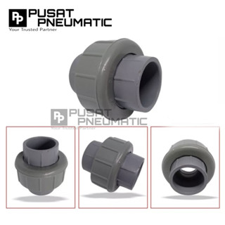 Jual 1" Fitting Watermur PVC Union Water Mur Pipa Socket Connection JIS Standart Size 1 Inch ...