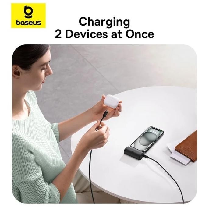 Jual Baseus Power Bank Mini Compact Fast Charging Pd 20W Type-C 5000Mah ...