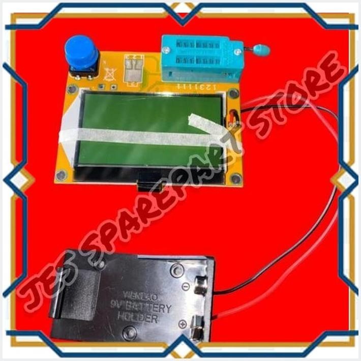 Jual [JEW] ESR METER TRANSISTOR TESTER DIGITAL RCD LCR T4 LED MOSFET ...