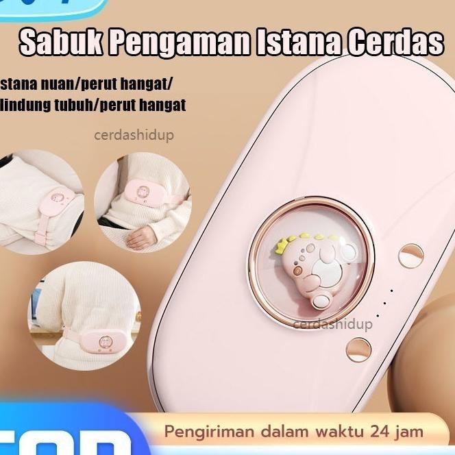 Jual Sabuk Pijat Ghangat Menstruasi | Kompres Hangat Haid Portabel ...