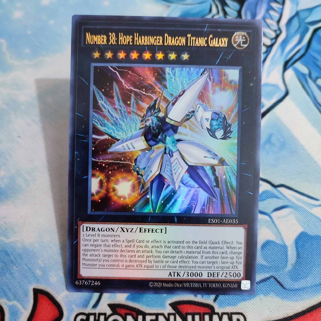 Jual yugioh AE number 38 hope harbinger dragon titanic galaxy ES01 ...