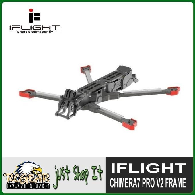 Jual iFlight Chimera7 Pro V2 FPV LR Long Range Drone Carbon Fiber Frame ...