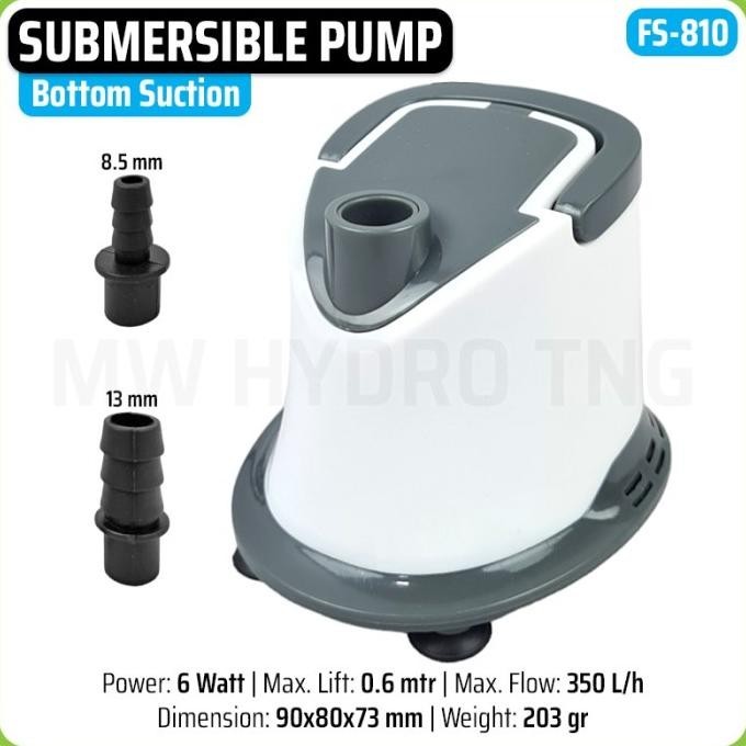 Jual POMPA AIR CELUP HIDROPONIK HISAP BAWAH - SUBMERSIBLE PUMP READY ...