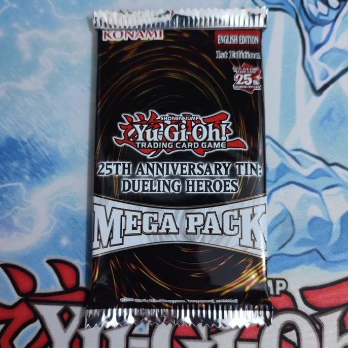 Jual YUGIOH BOOSTER PACK MEGA PACK 2023 25TH ANNIVERSARY TIN DUELING HEROES BEST SELLER | Shopee ...