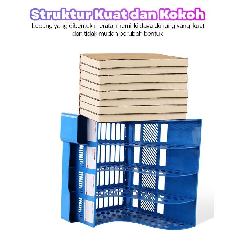 Jual uj-32 [READY] Aimilo Rak Buku Rak Penyimpanan desktop organizer ...