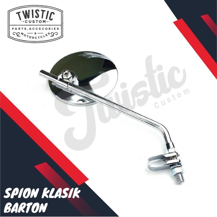 Jual Spion Clamp Model Emgo Barton Motor W250 Triumph Royal Enfield Chopper | Shopee Indonesia