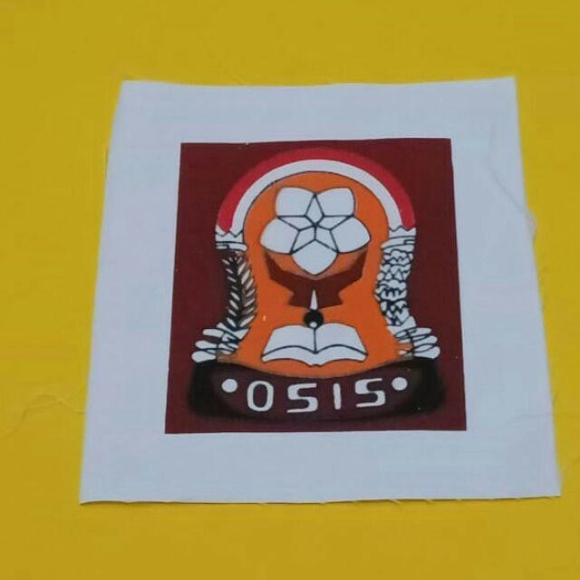Jual .........] Badge OSIS Sablon dan Bordir SD, SMP, SMA dan Bendera ...
