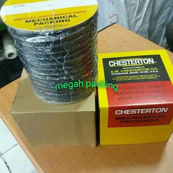 Jual Gland Packing Chesterton Graphite 1600 Dan 1601 | Shopee Indonesia