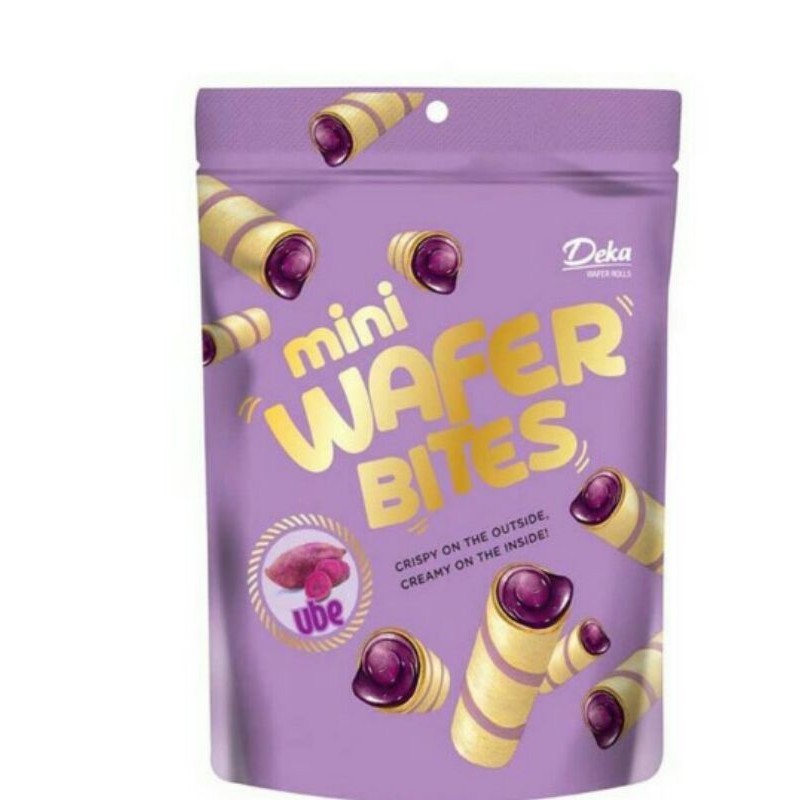 Jual Deka Mini Wafer Bites Ube 72 g | Shopee Indonesia