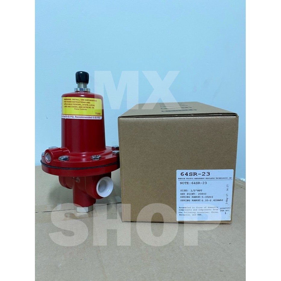 Jual Regulator First Stage With Relief Valve Fisher 64 Sr 23 | Shopee ...