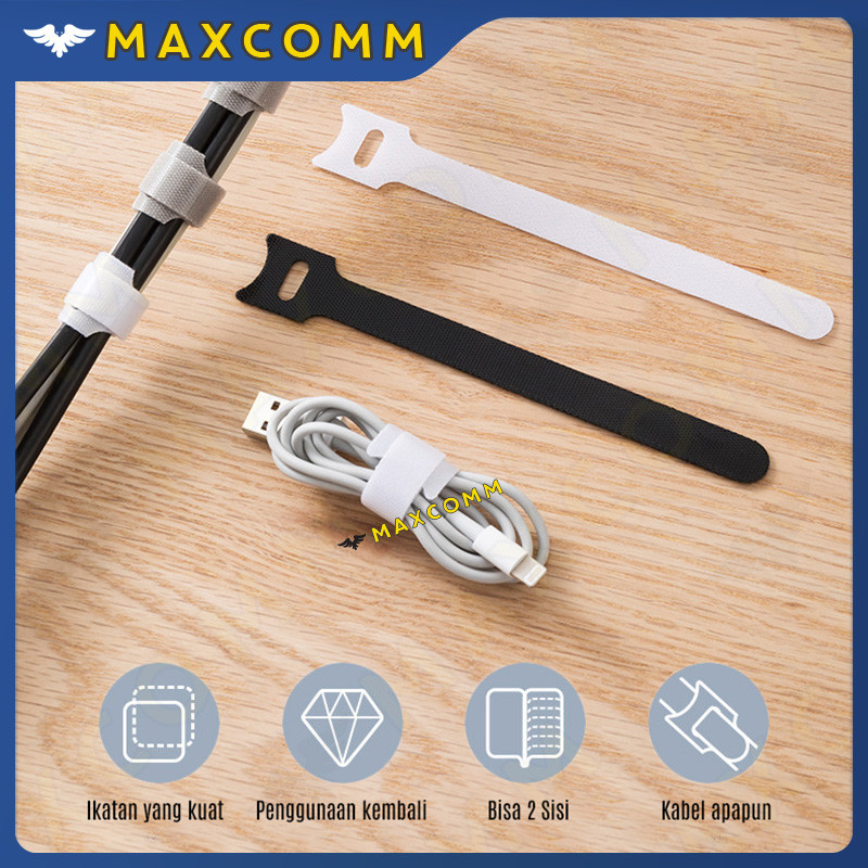 Jual Velcro Pengikat Kabel Ties Kabel Straps Organizer Cable Holder ...