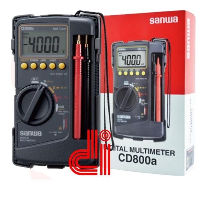 Jual Sanwa CD800A Digital Multimeter CD-800A MultiMeter Tester | Shopee ...