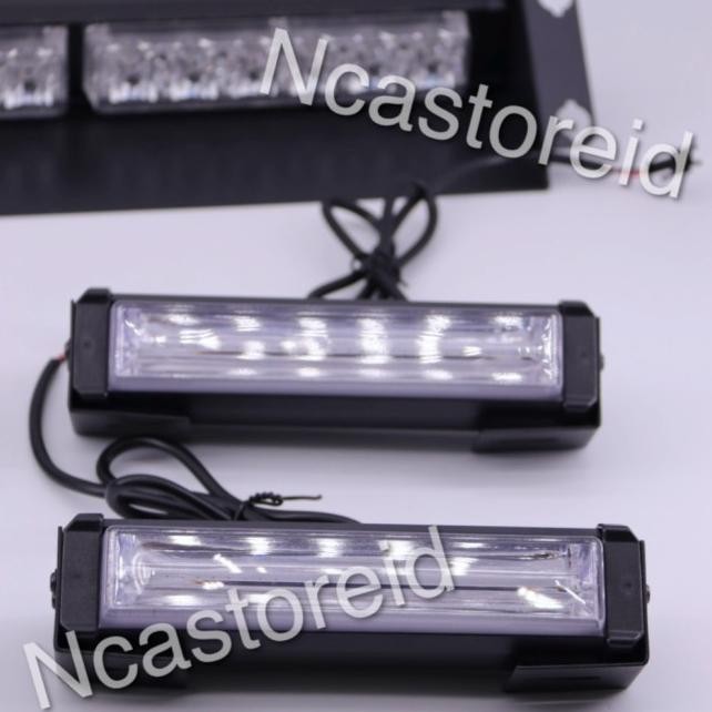 Jual Paket Lampu Led Strobo Grill Plasma 4 Titik & Dashboard 18 Titik ...