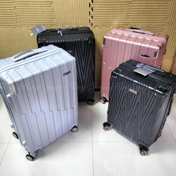 Jual HARGA DISC - Koper Fiber 24 Inch GOFLEX Sudut Aluminium TSA Kunci ...