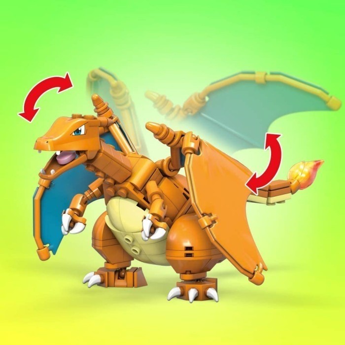 Jual Lego / Brick Mega Bloks Mega Construx Pokemon Charizard | Shopee ...