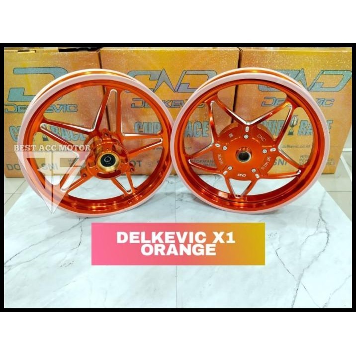 Jual Velg Delkevic Dnd Bintang X1 Velg Aerox Ring 14 Pnp Pemasangan ...